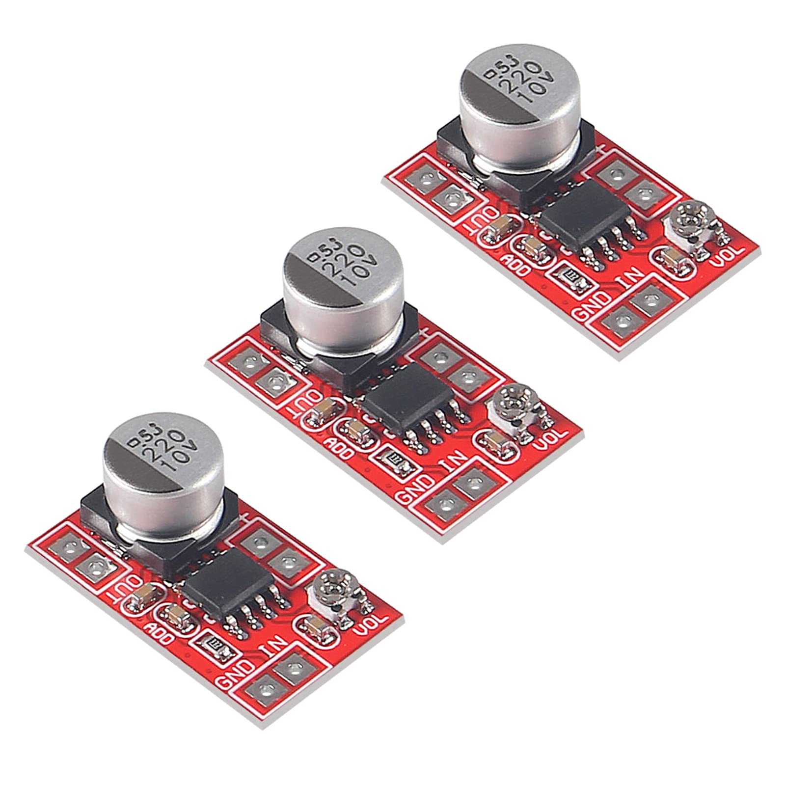 Snapklik.com : DC 5V-12V Micro Electret Amplifier MIC Condenser Mini ...
