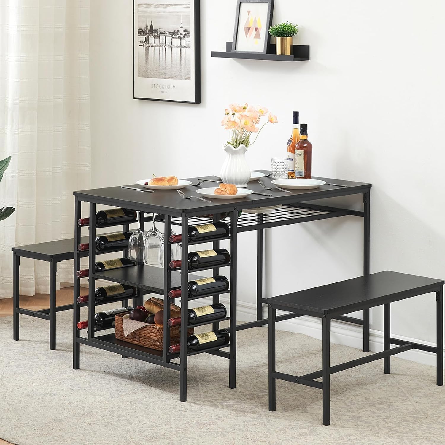 Snapklik.com : Dining Table Set For 4, Kitchen Table