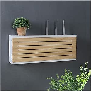 PBDEIOEOE Fuse Box Cover Cabinet, Solid Wood Wall Mounted Router Set ...