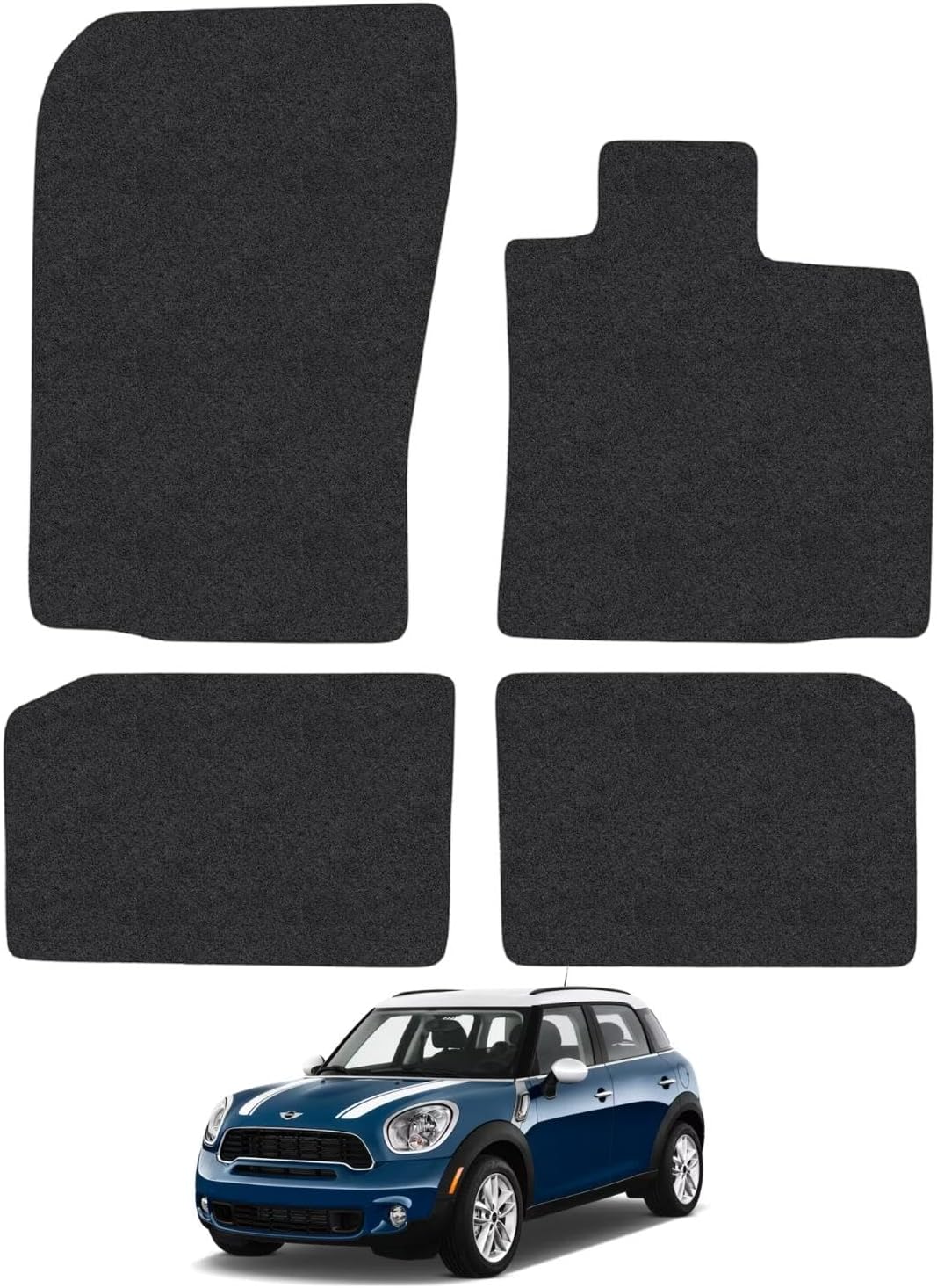 Car Mats for Mini Countryman (2010-2016) [R60] Tailored Fit Carpet ...