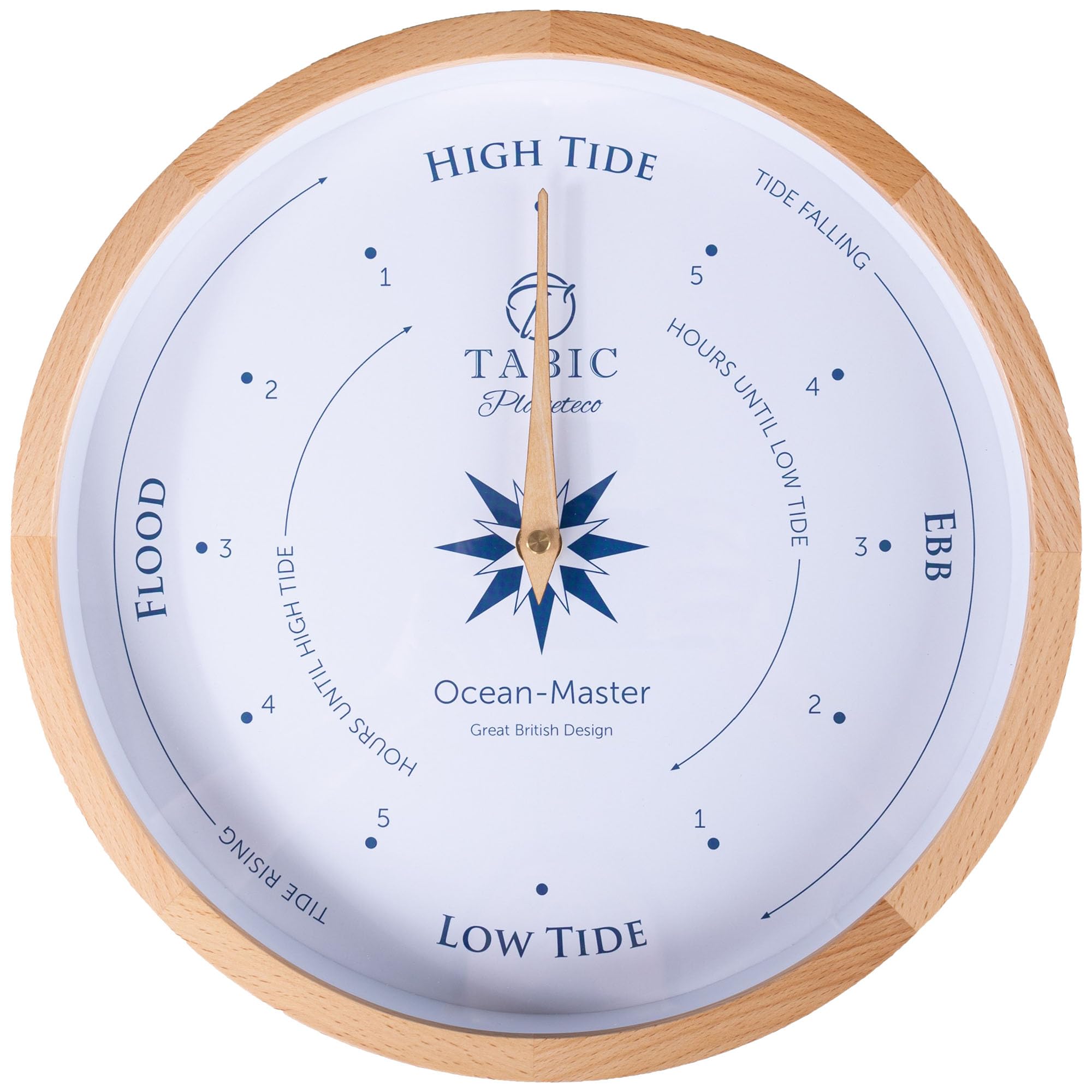 Amazon.com: Tabic Planeteco Ocean Master Tide Clock - Stylish Home ...