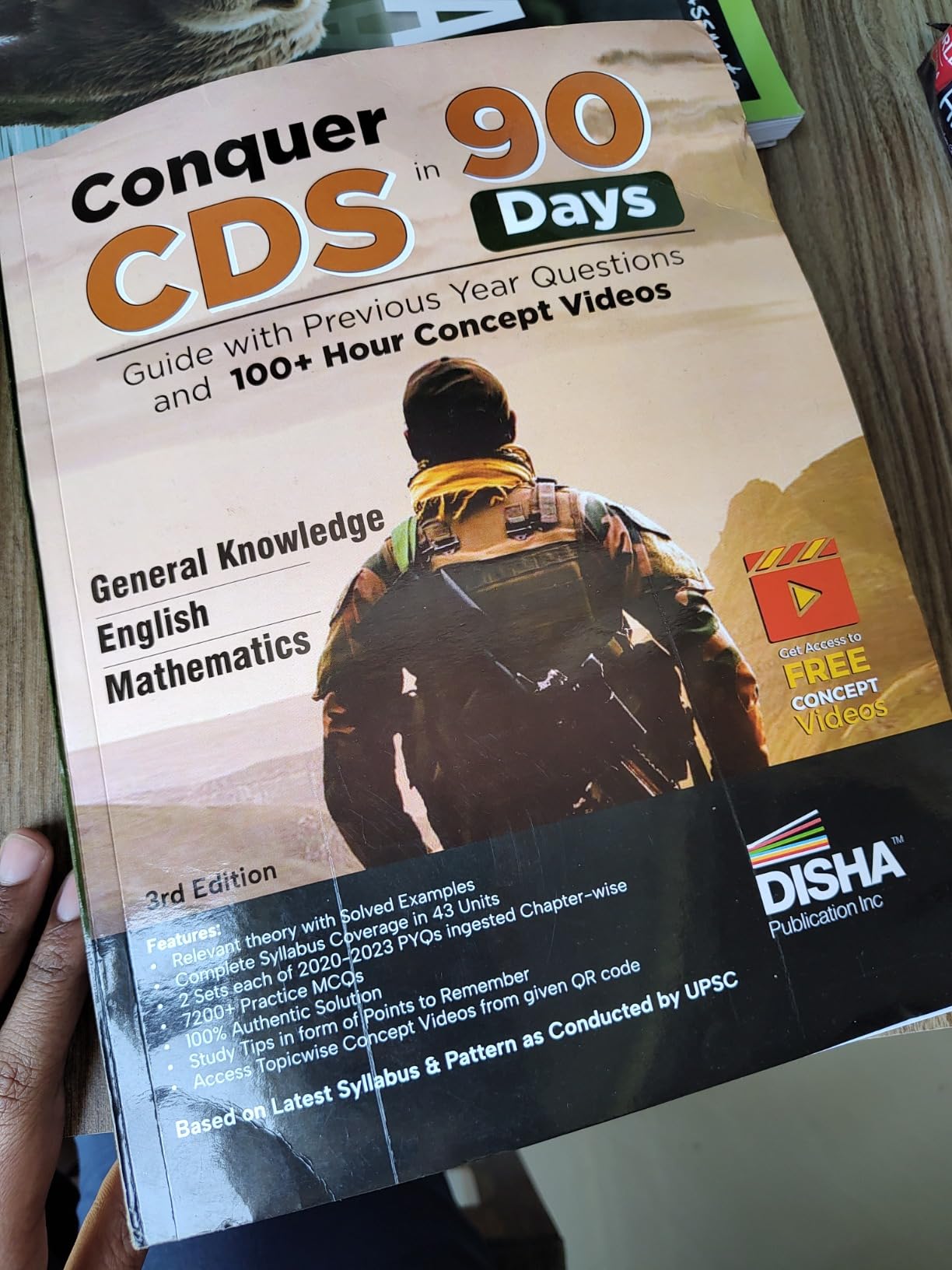 Conquer CDS in 90 Days - Guide with Previous Year Questions and 100 ...