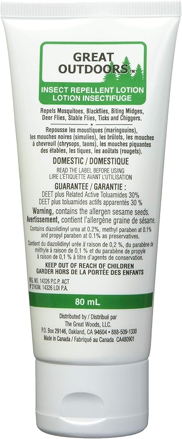 Insect Repellent Lotion - 80 Ml 30% Deet 80 Milliliter : Amazon.ca ...