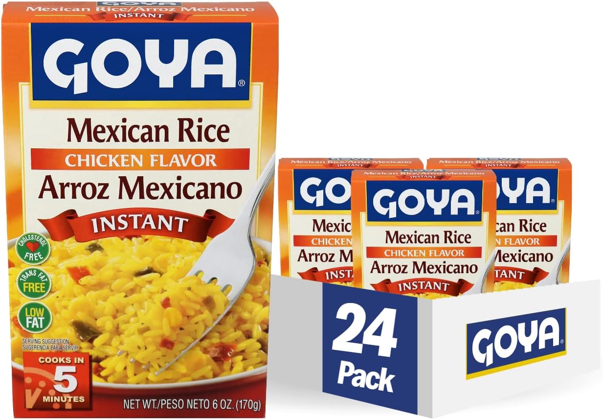 Amazon.com : Goya Rice & Pigeon Peas Arroz con Grandules , 7oz., Pack ...