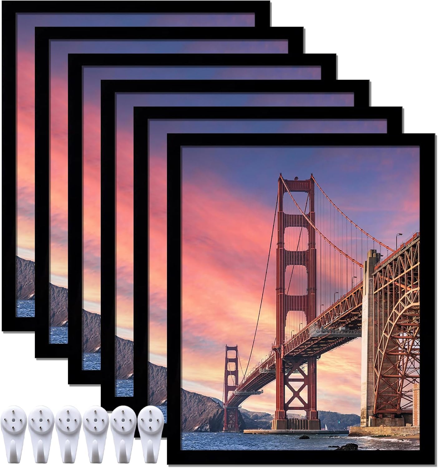 Amazon.com - ijuerybai 6 Sets 8x10 Picture Frame, Frames for 8 x 10 ...