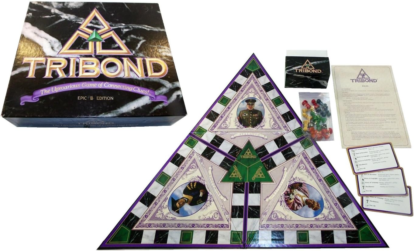 Amazon.com: TriBond Epic II Edition Board Game : Toys & Games