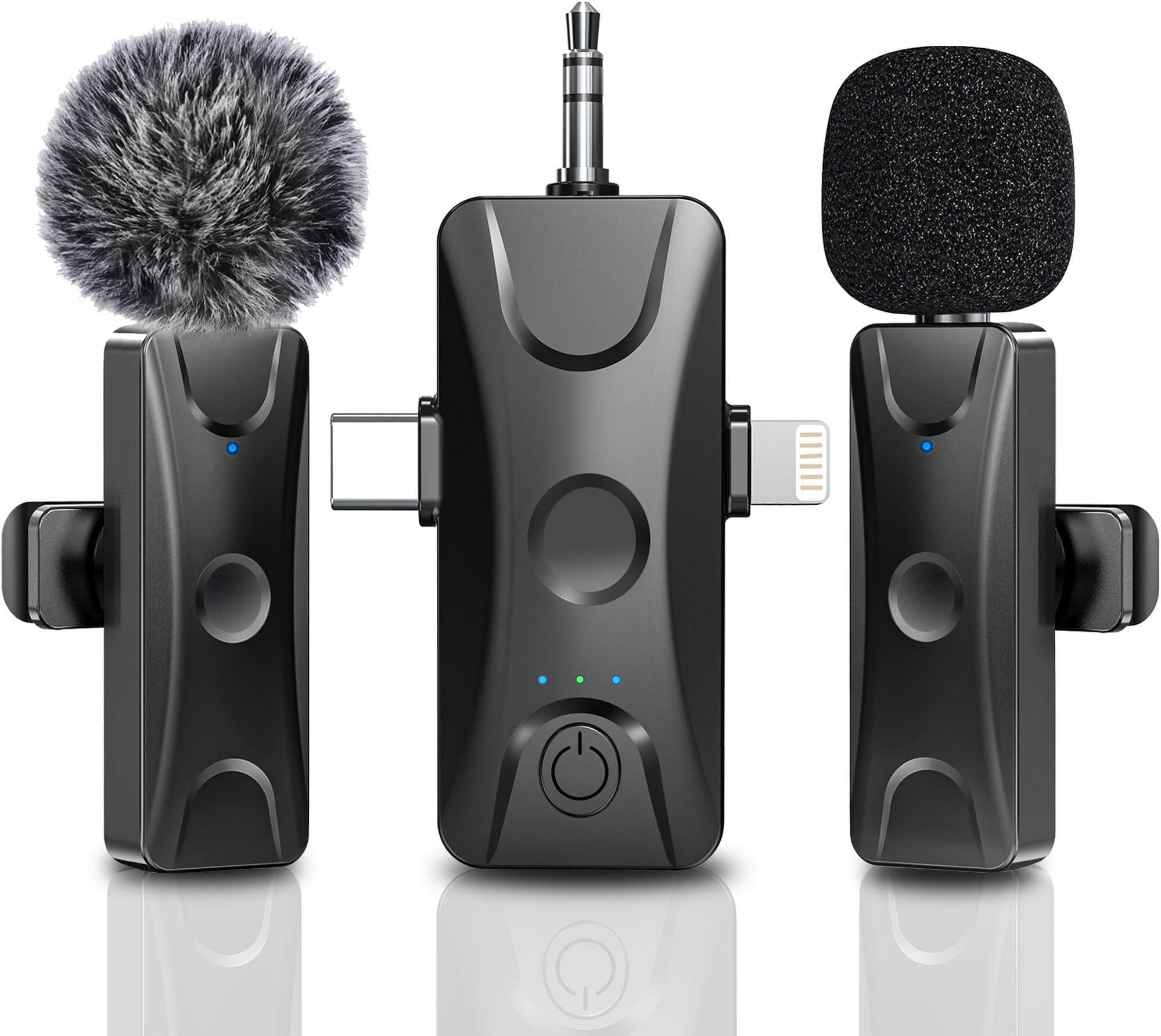 6M Micro Cravate avec Bonnette Anti-Vent ,Nicama LVM3 Lavalier Lapel ...