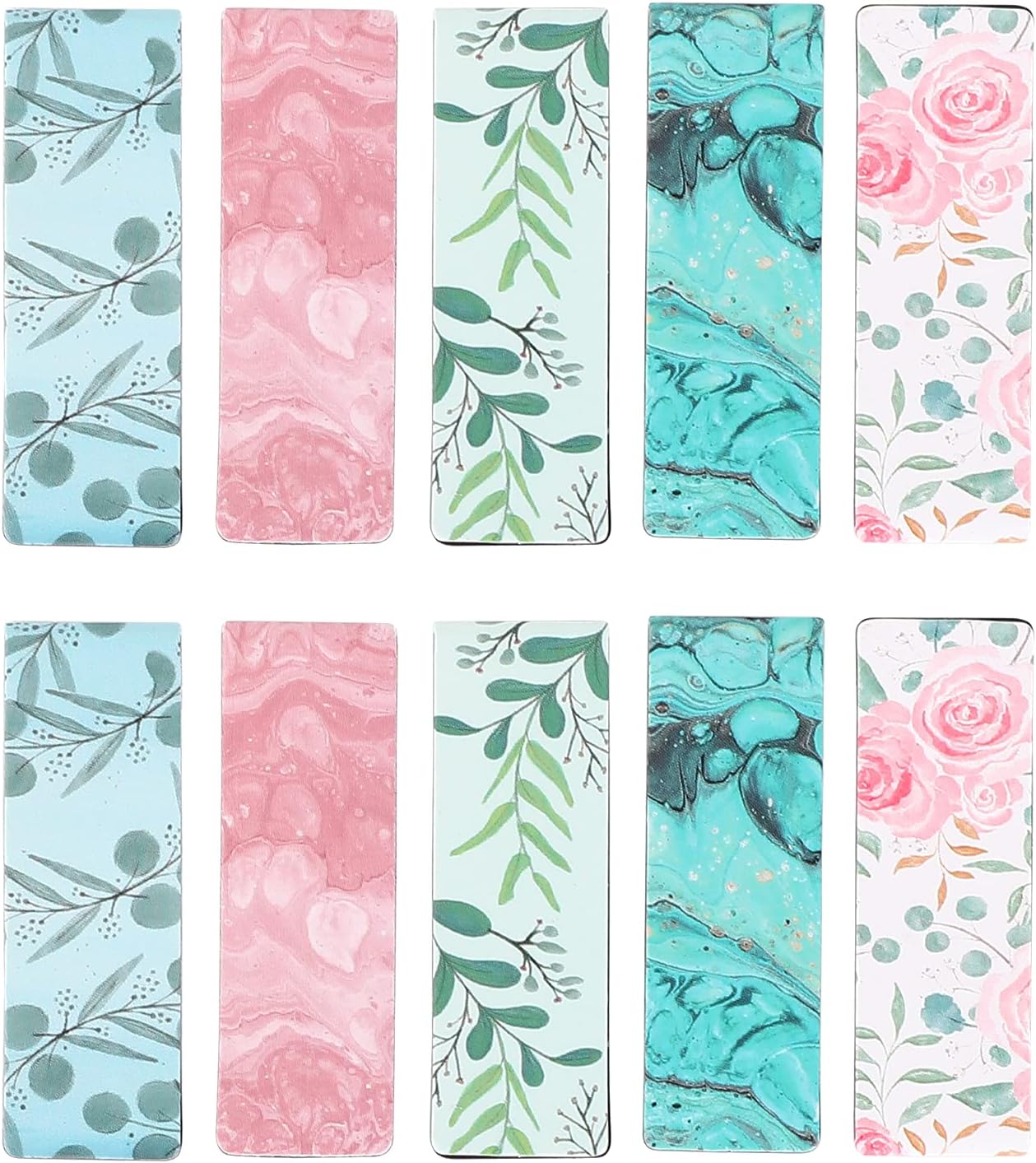 Amazon.com : Magnetic Bookmarks 10 Pieces, Magnet Page Markers Set (5 ...