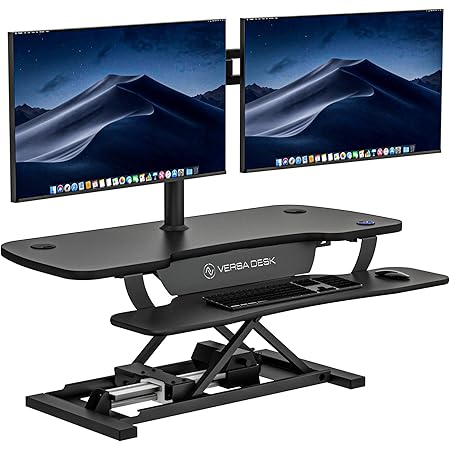 Amazon.com: TechOrbits Standing Desk Converter - 32 Inch Adjustable Sit ...