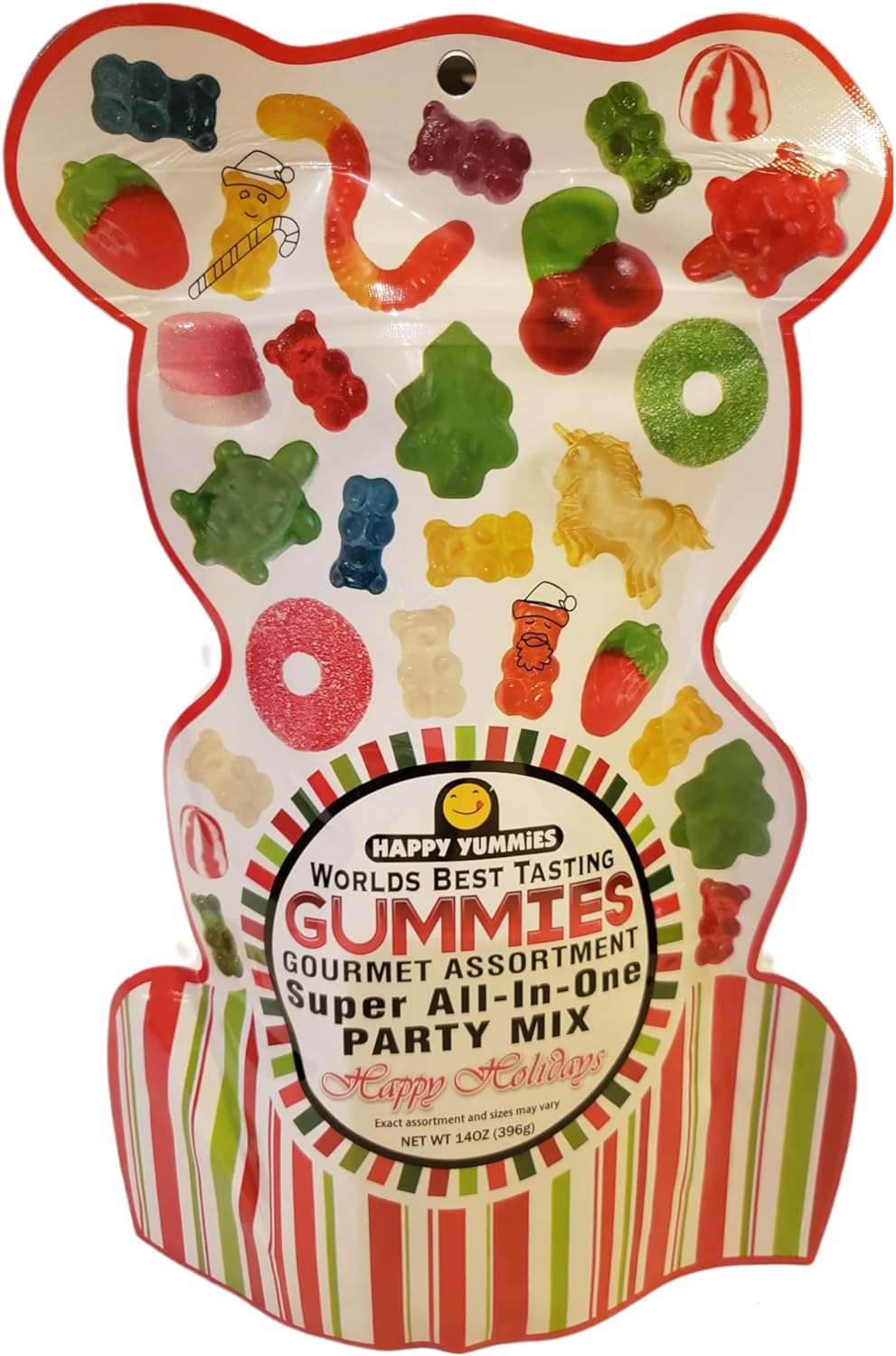 Happy Yummies Worlds Best Tasting Gourmet Gummies Holiday Assortment ...