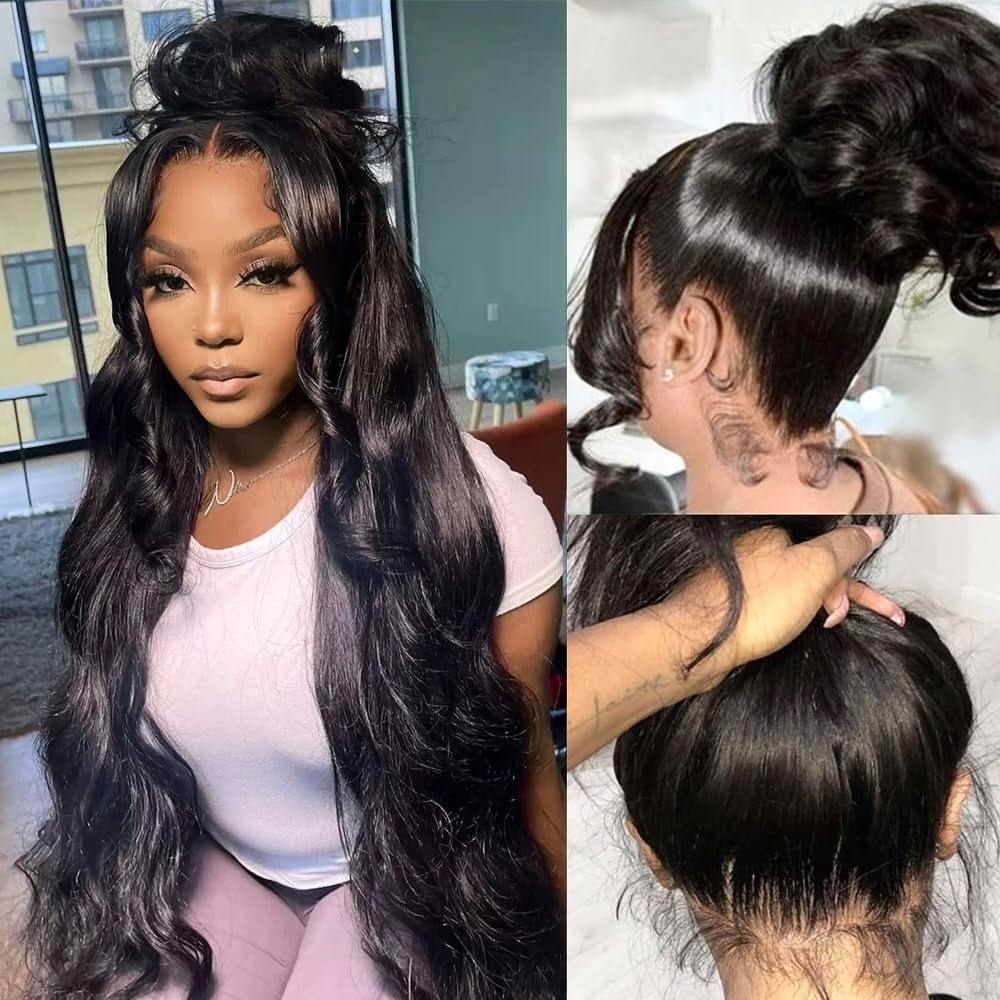 Amazon.com : Atilck 360 Lace Front Wigs Human Hair Full Lace Human hair ...