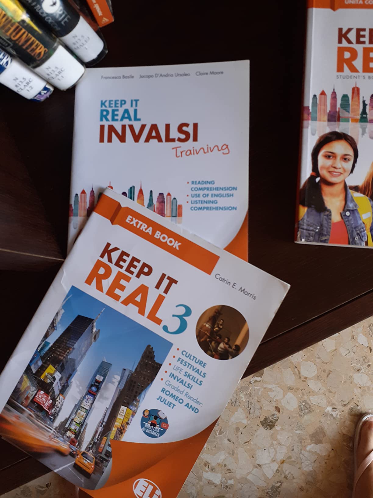Keep it real. Student's book-Workbook. Per la Scuola media. Con flip ...