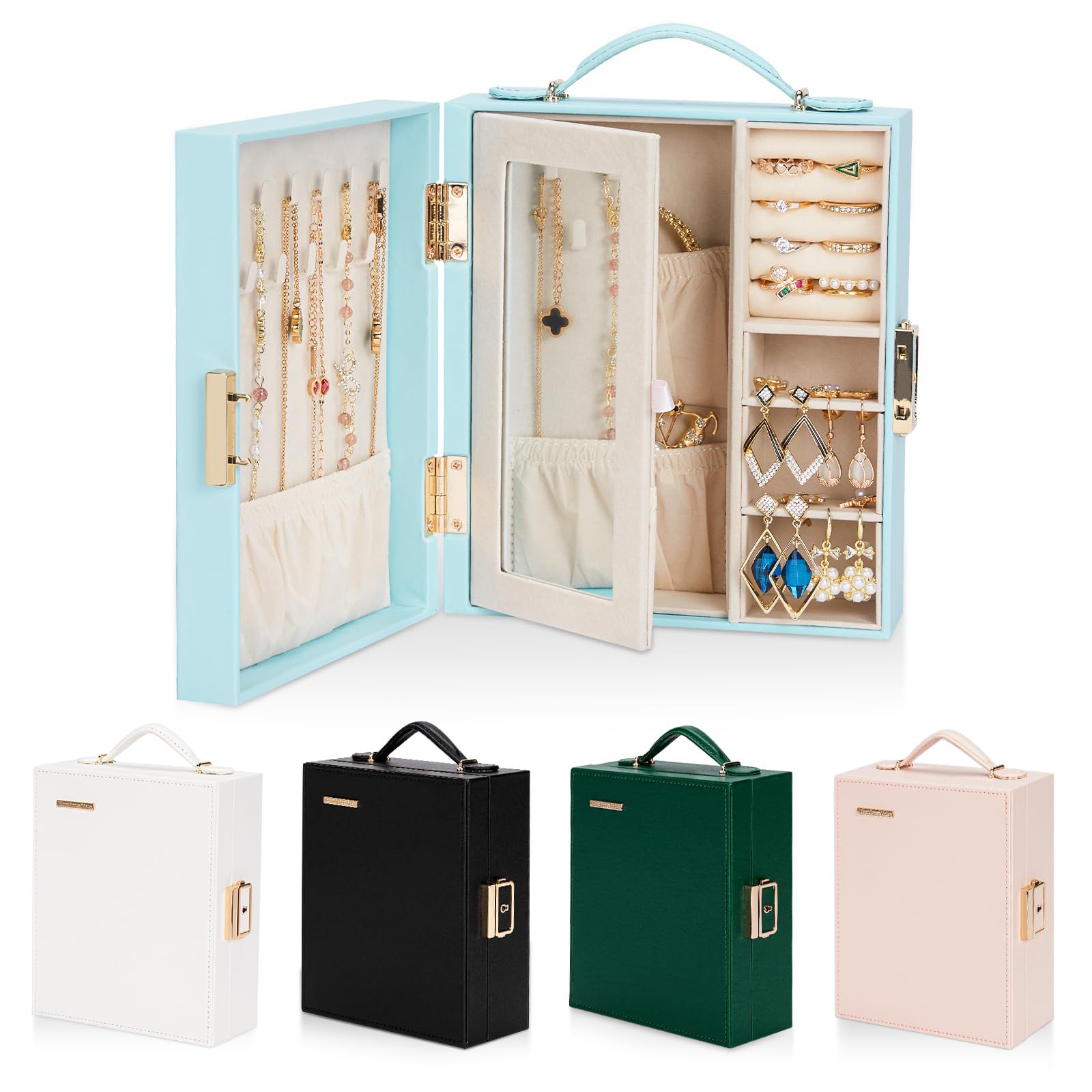 Amazon.com: Enthralite Travel Jewelry Case|Travel essentials for ...
