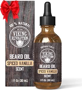 Viking Revolution - Beard Oil - All Natural Beard Oil Men with Argan ...