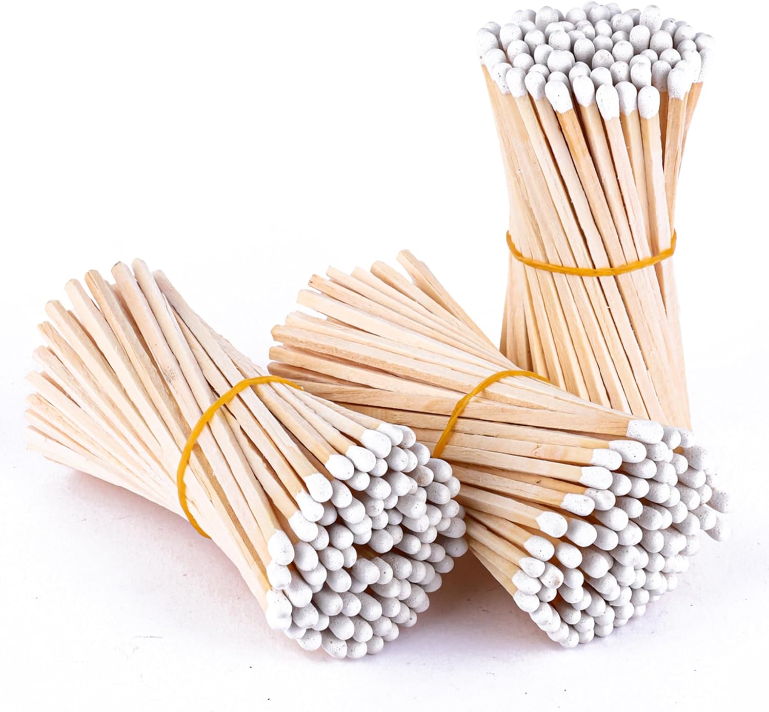 Amazon.com: 300Pcs 4'' Decorative White Matches, Long Wooden Safety ...