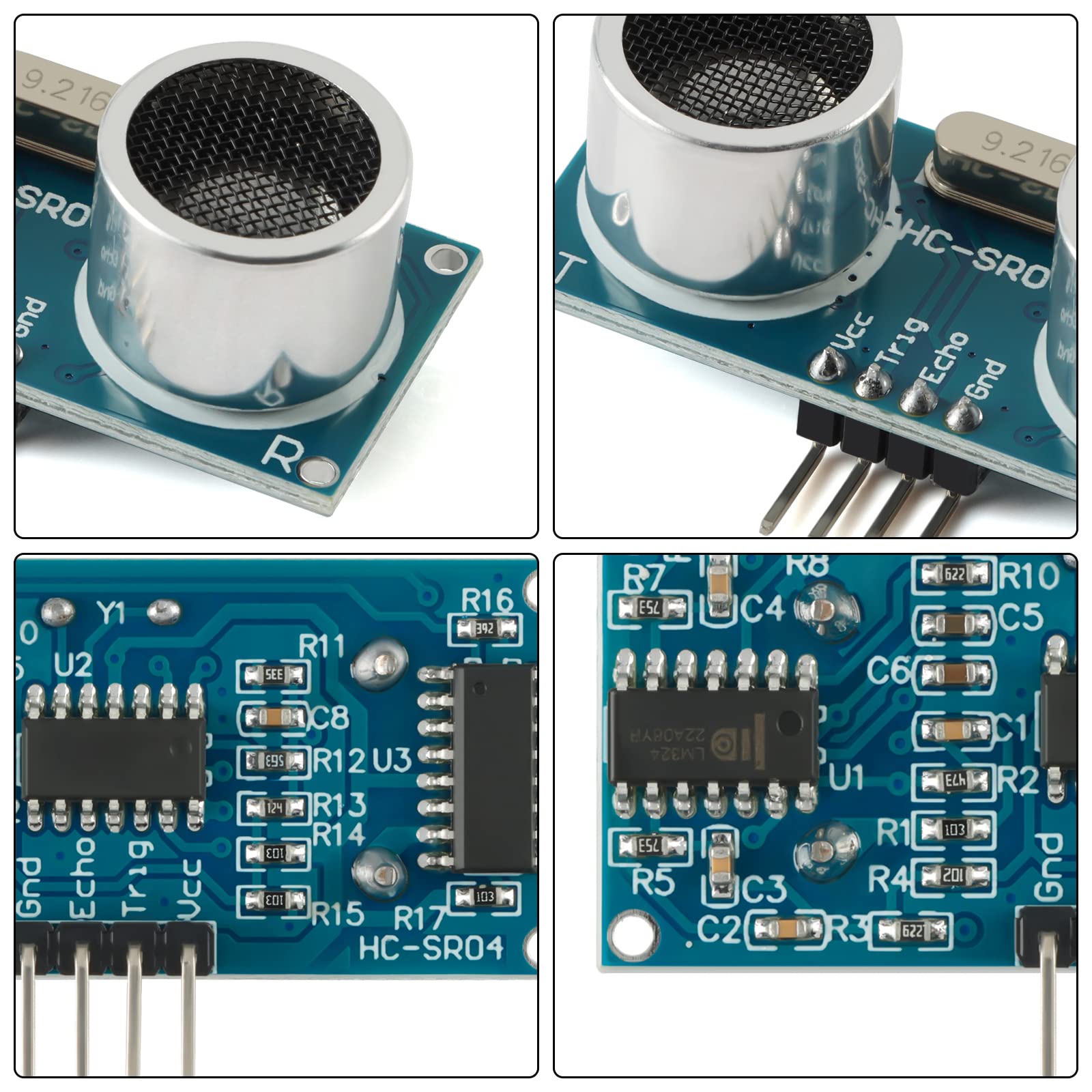 Raspberry Pi Kit Youmile 5pcs HC-SR04 Ultrasonic Sensor Modules With ...