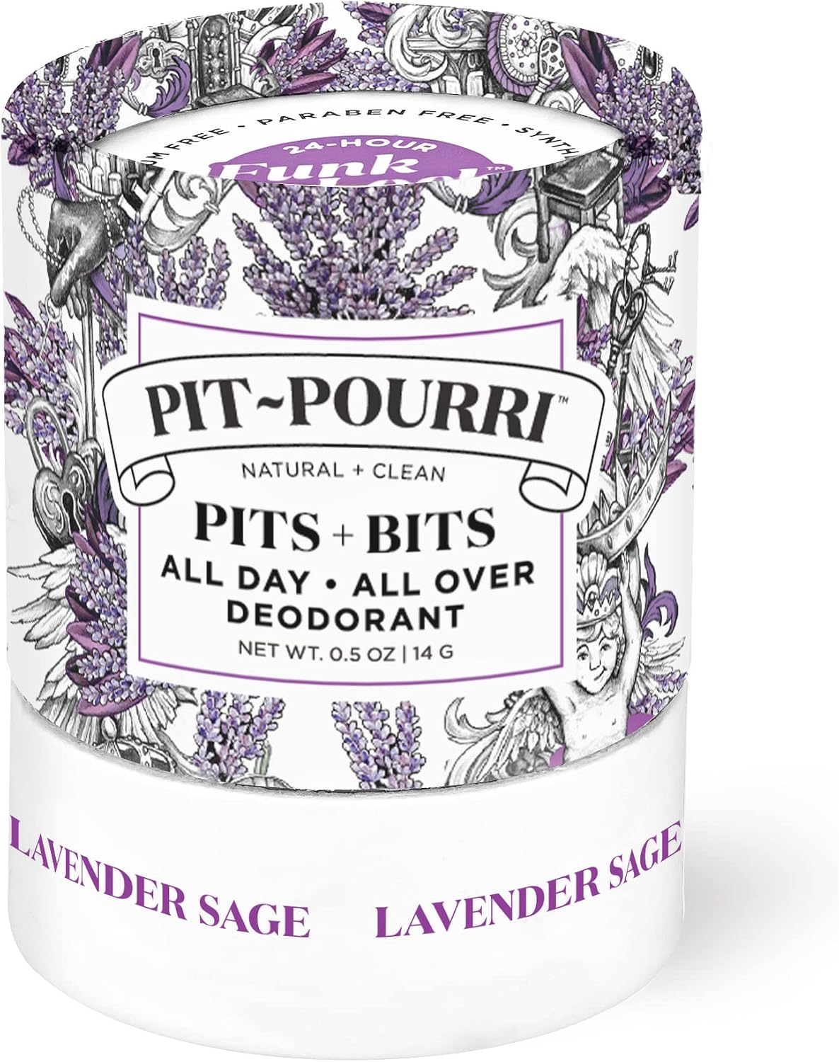 Pit~Pourri Mini Deodorant, Pits Bits All Day All Nepal | Ubuy