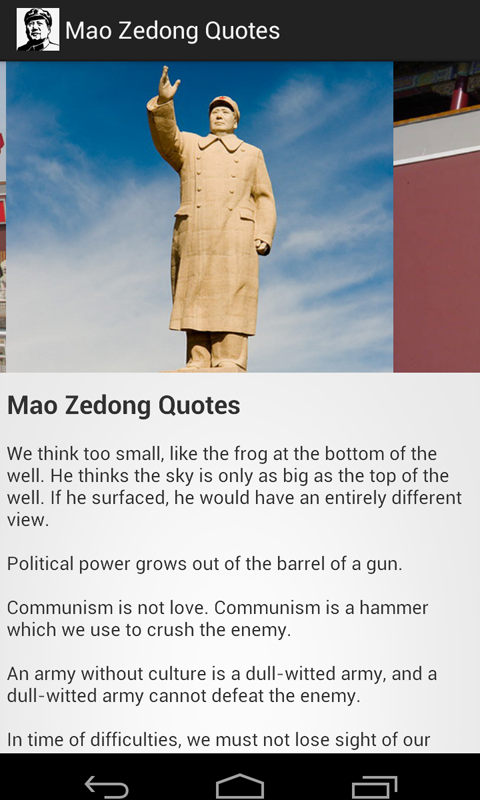 Famous Mao Quotes 100 Quotes From Chairman Mao Stock Photos, High Res