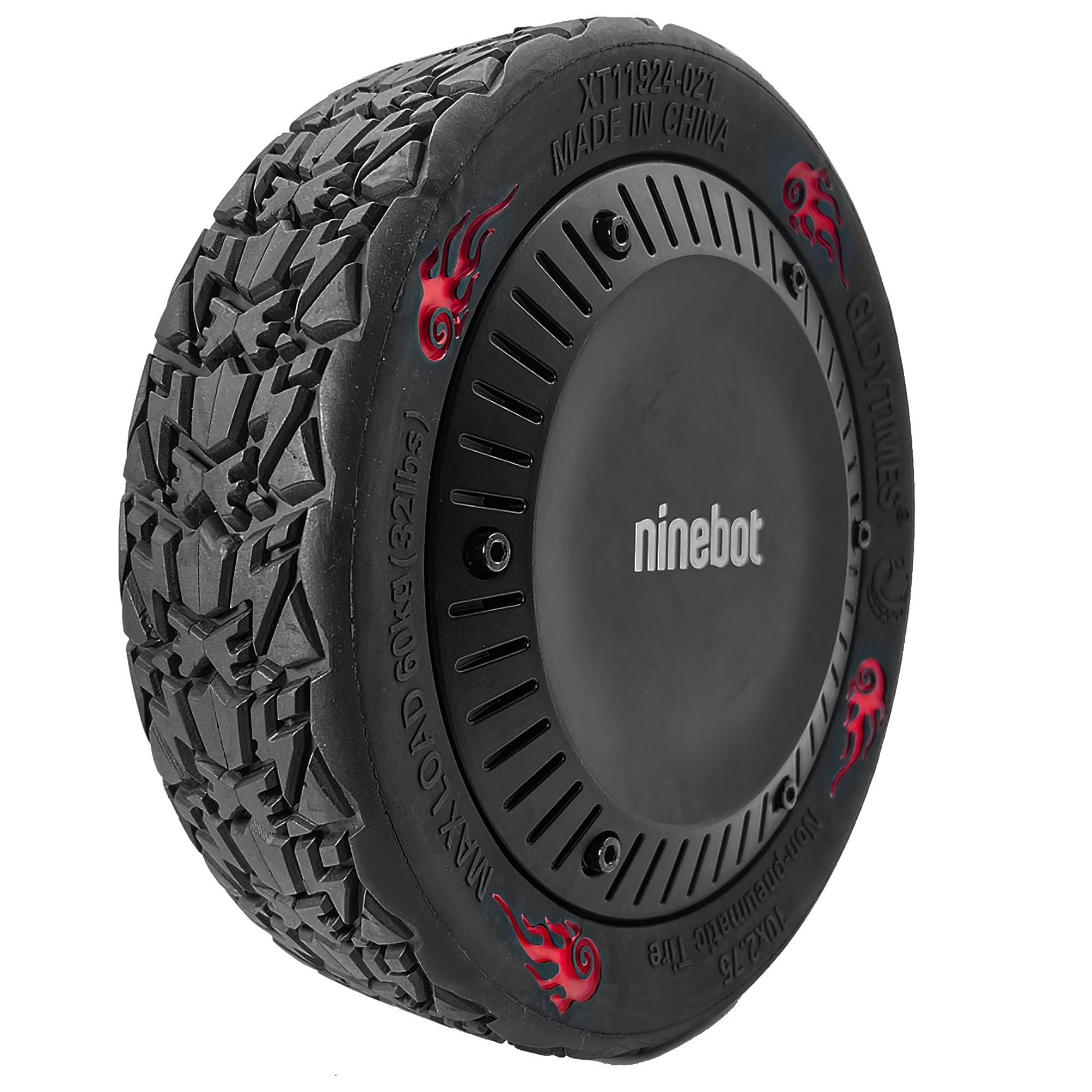 Snapklik.com : 10x275 Gokart Motor Tire, Off Road Comfort Rear Tire Fit For Ninebot By Segway S ...