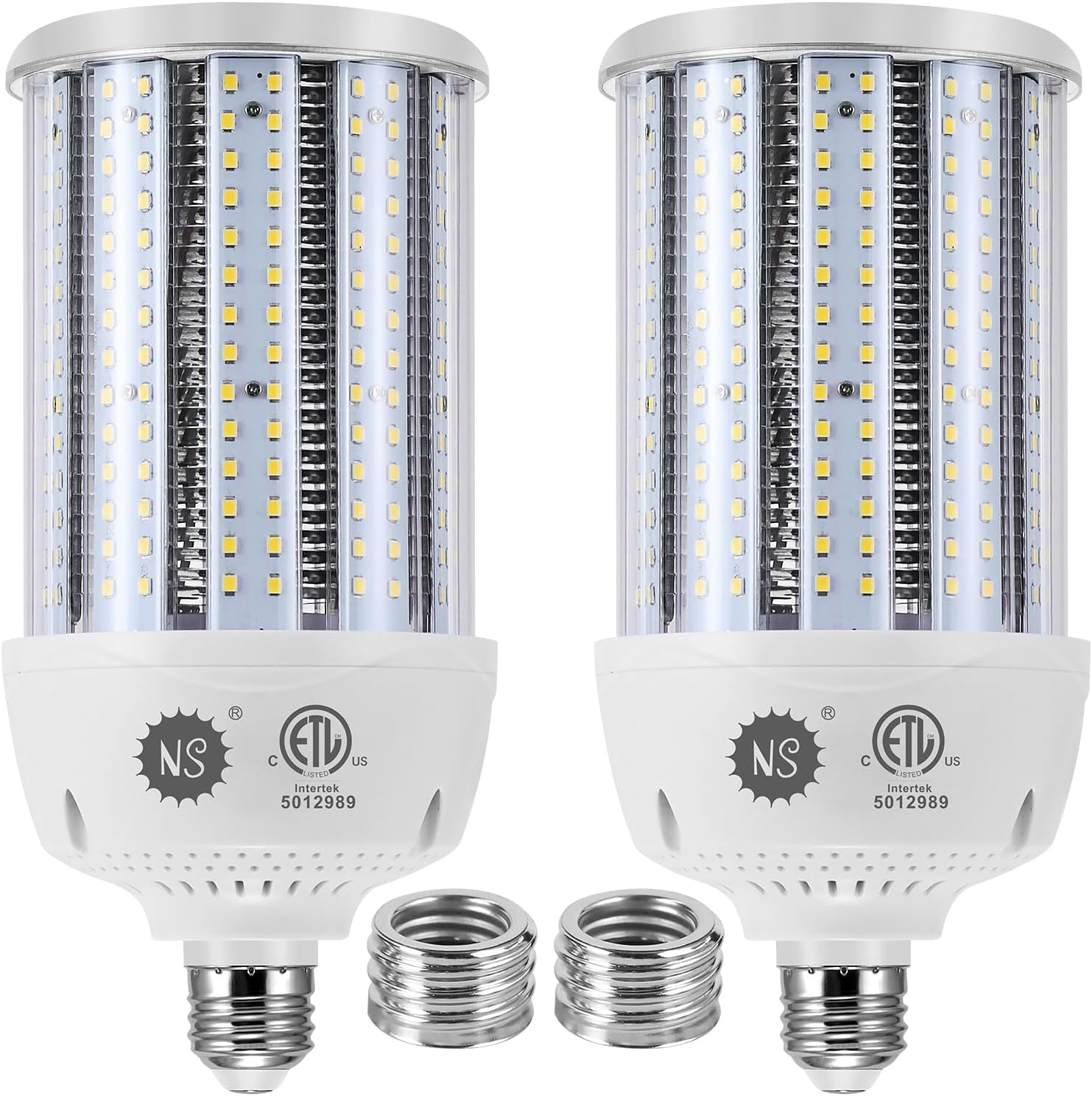 45W 6 pack LED Corn Light Bulb,400W Equivalent 5000K Commercial Grade ...