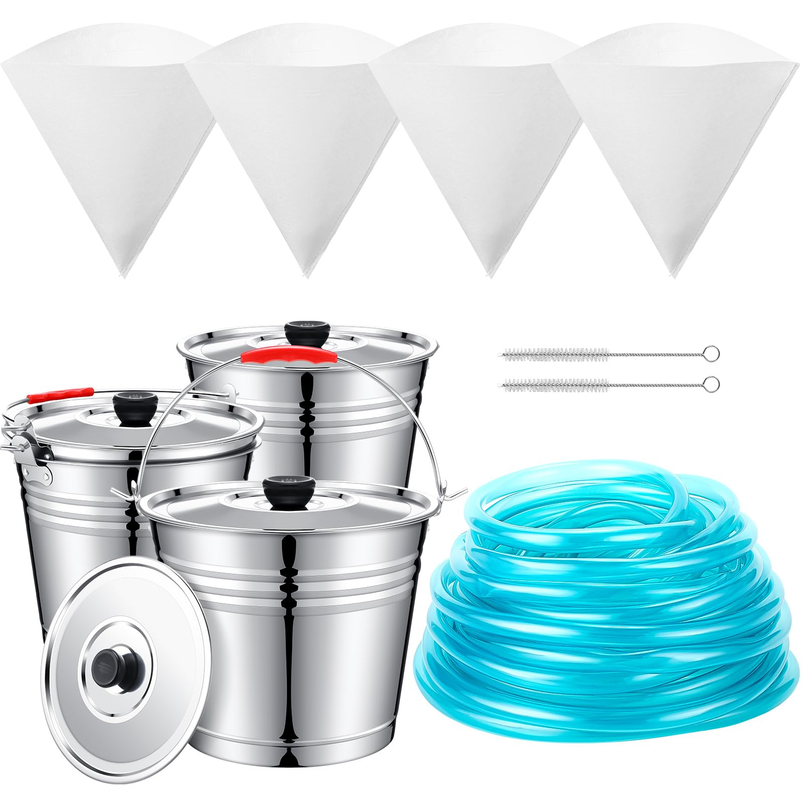 Amazon.com: LOYIM 3 Pcs Maple Sugar Starter Kit Include 3 Metal Buckets ...