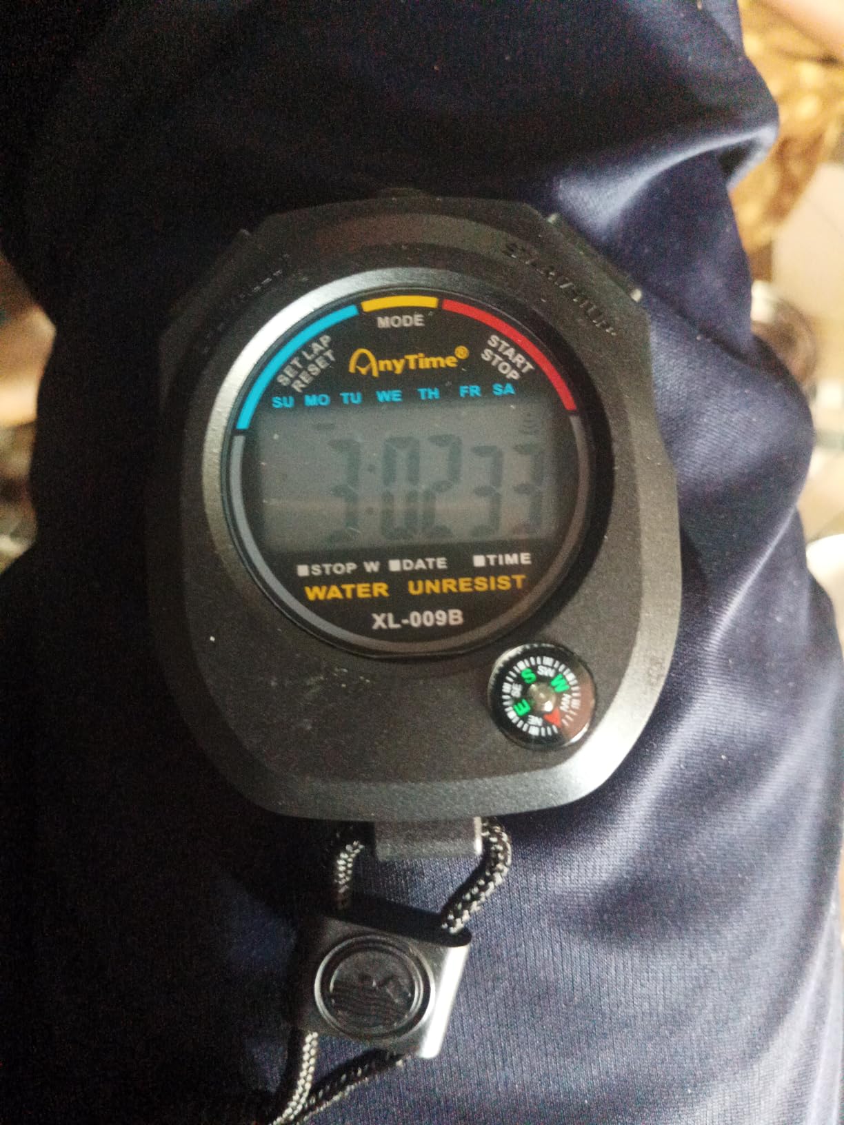Buy RS Waterproof Digital LCD Stopwatch Chronograph Timer Counter ...