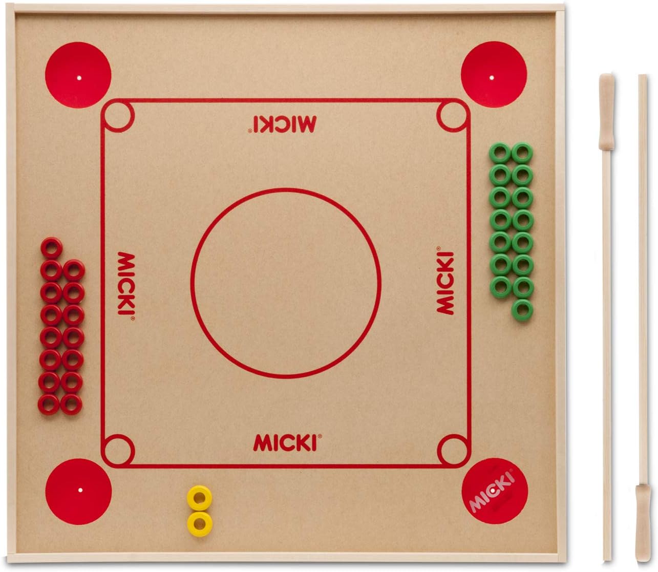Micki Couronne Game (Natural) : Amazon.co.uk: Toys & Games