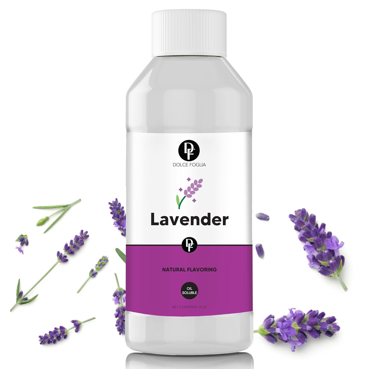 Amazon.com: Dolce Flav Lavender Extract - 8 Ounce Oil-Soluble ...