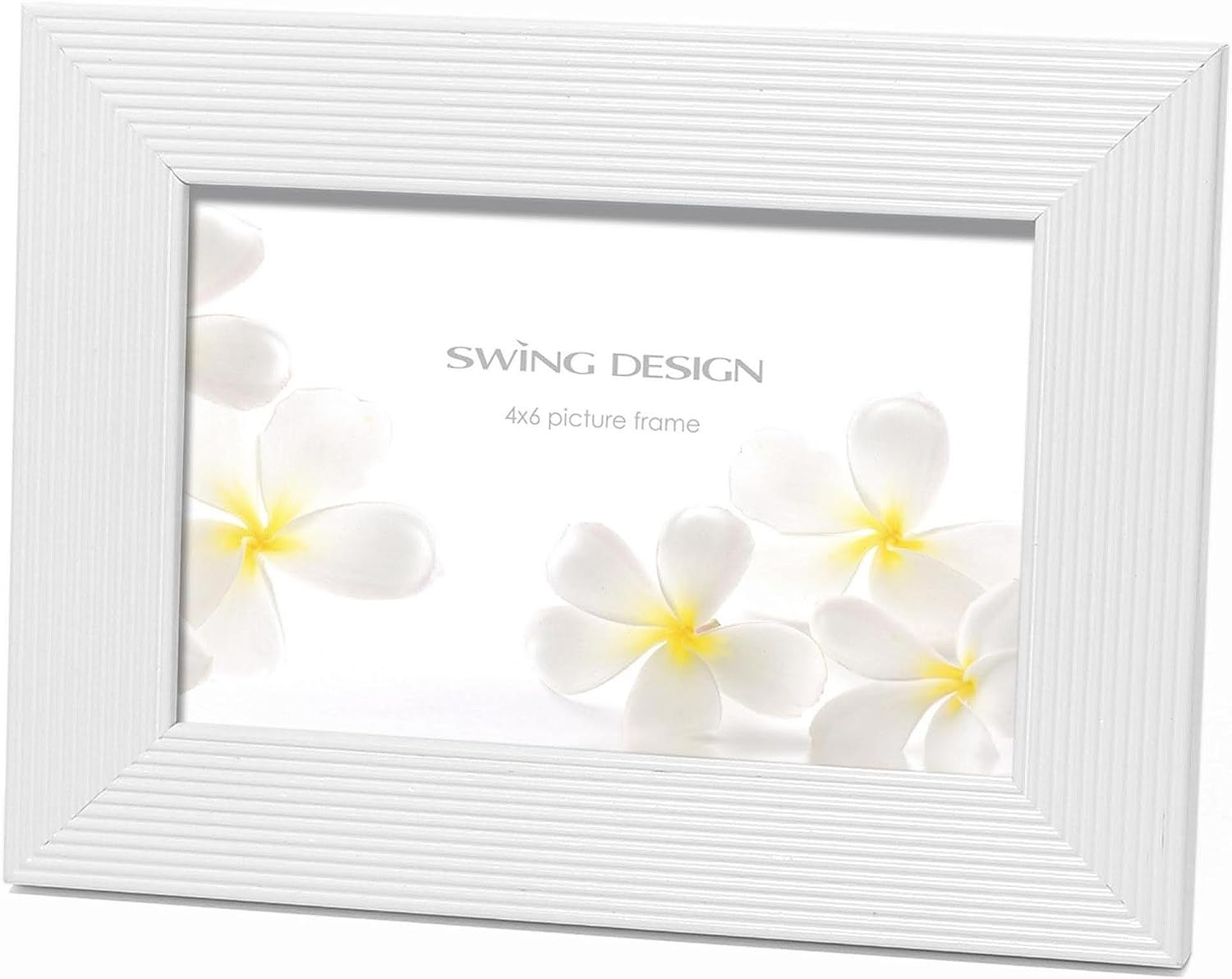 Amazon.com: The Original LINIA White Solid Wood 4x6 frame by Swing ...