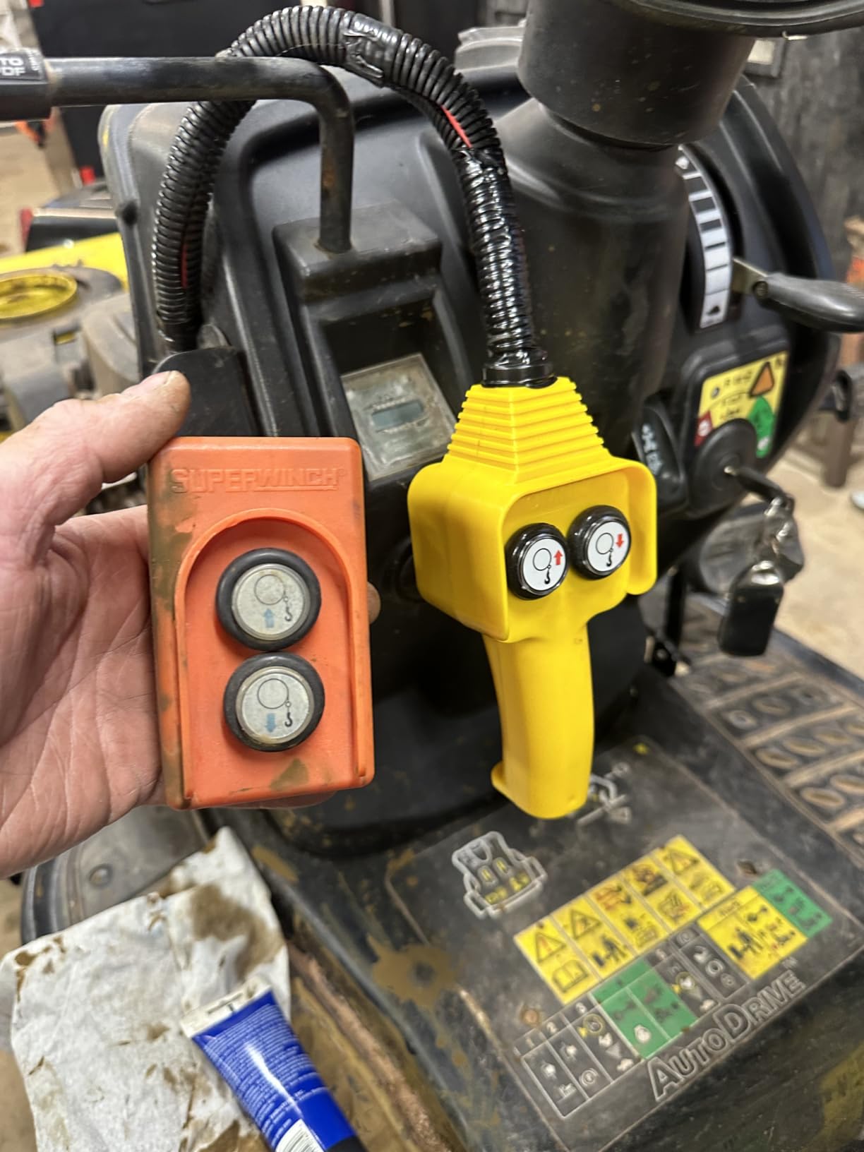 Winch Control Handle, Winch Wired Controller Hand Control Assembly Push ...