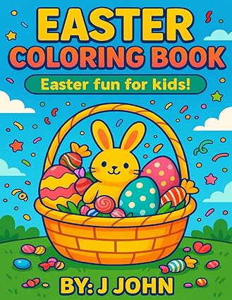 Easter Coloring Book: Easter fun for kids! (Holidays! Children's ...