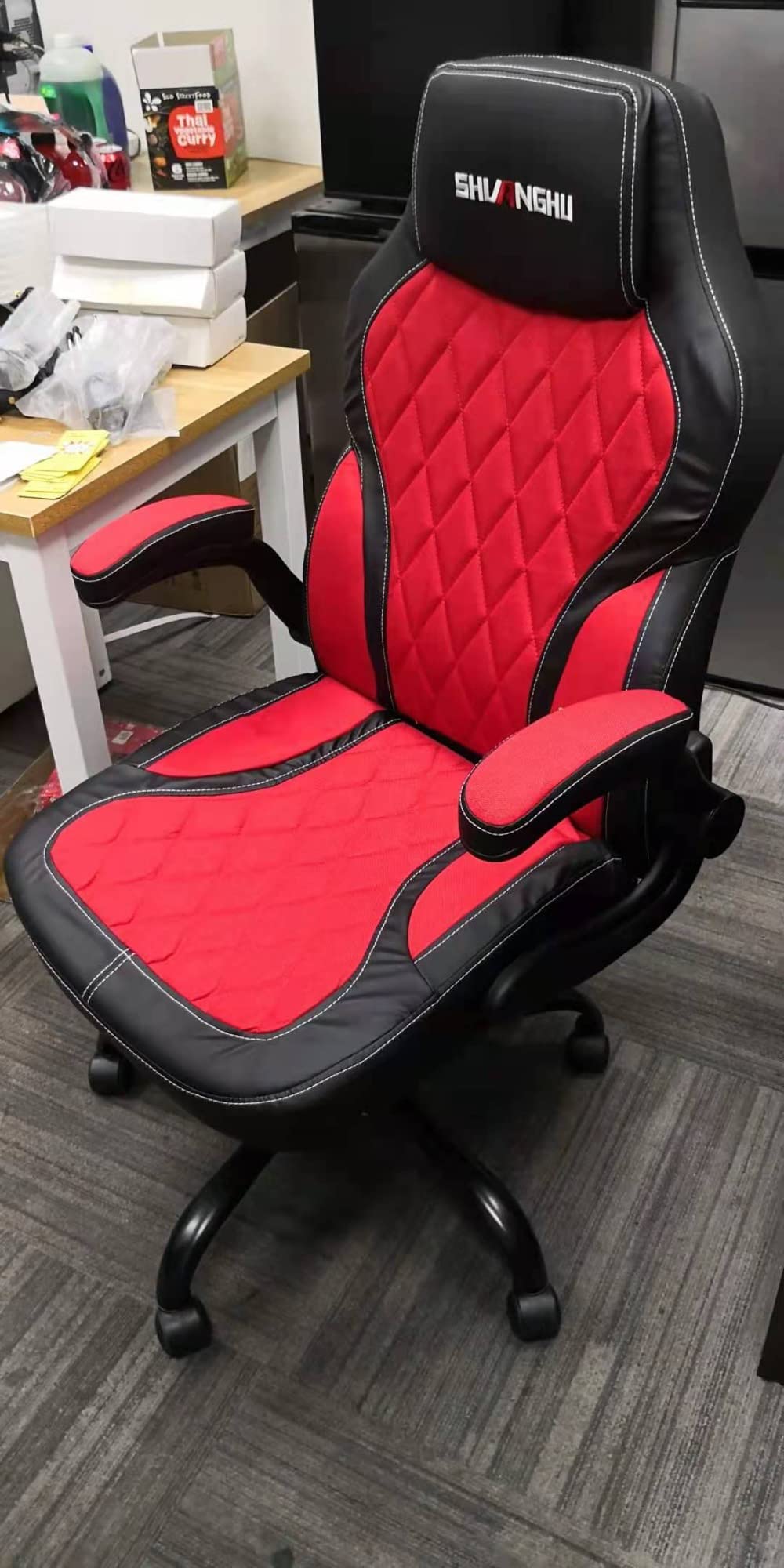 $22/mo - Finance Shuanghu Computer Gaming Chair Ergonomic Recliner ...