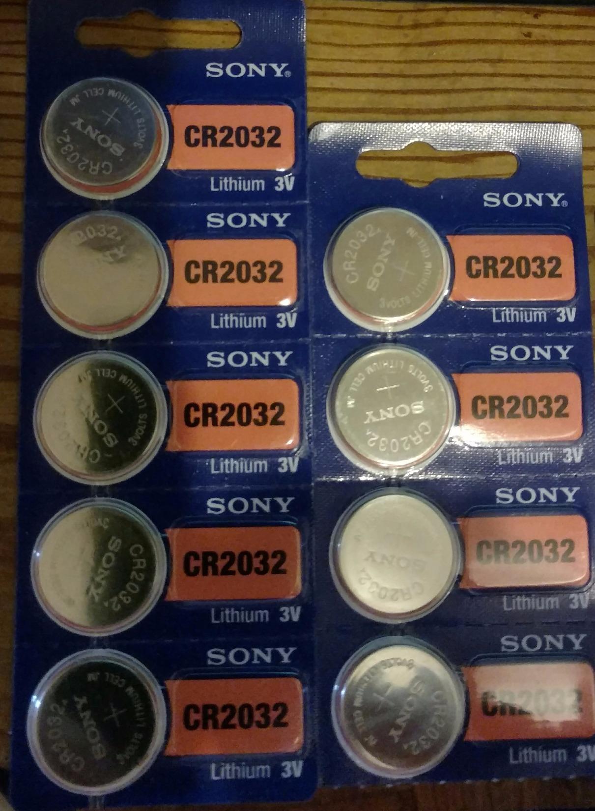 Amazon.com: Sony CR2032 3V Lithium 2032 Coin Battery, 15 Pack : Health ...