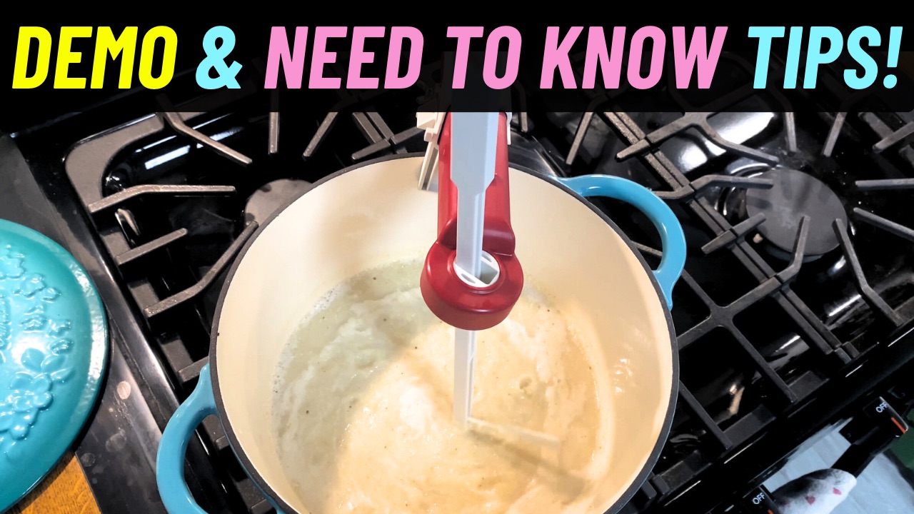 Watch DEMO & TIPS you should know when using the StirMate! on Amazon Live