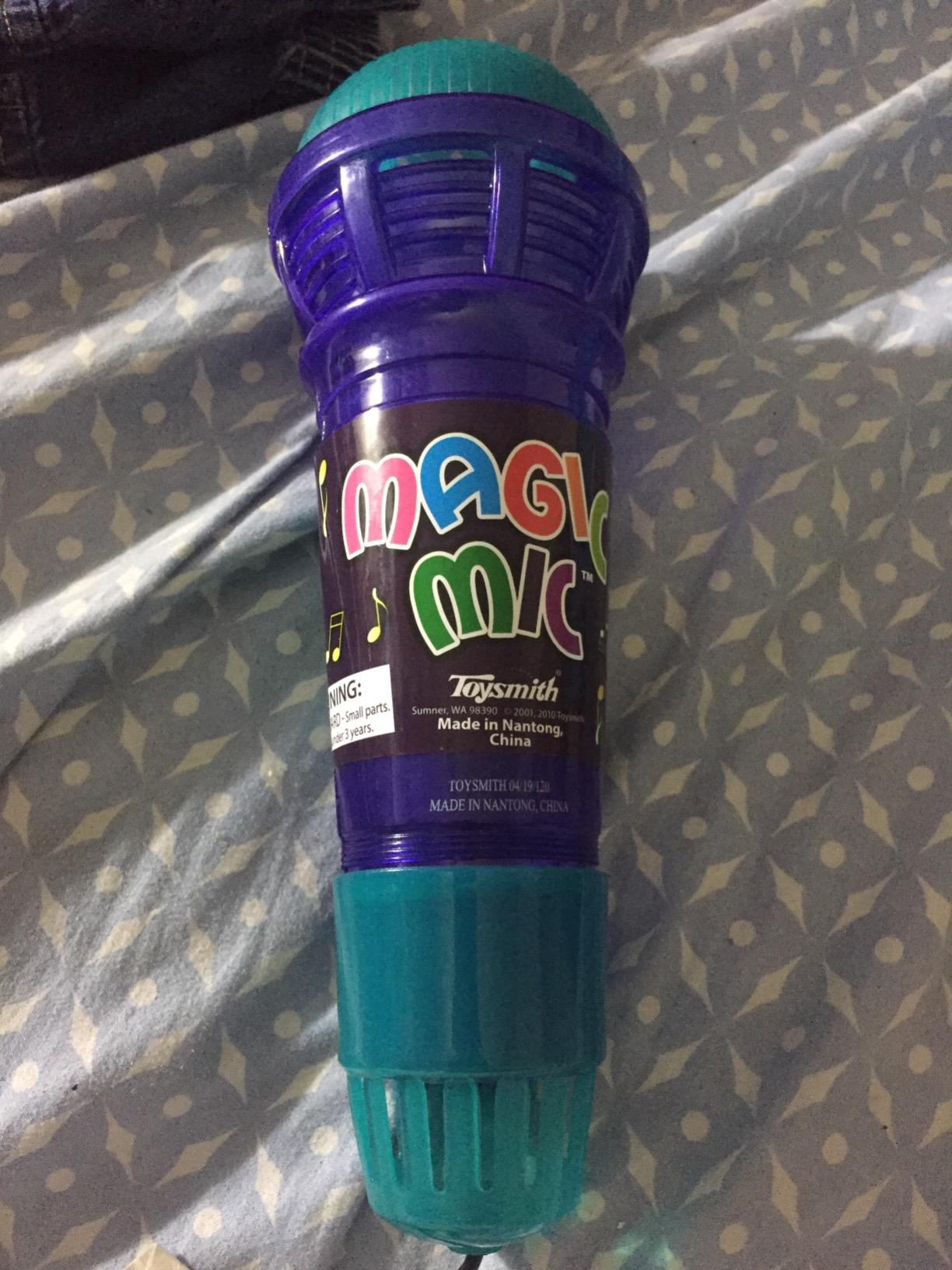 Amazon.com: Translucent Magic Mic (Colors May Vary) : Toys & Games