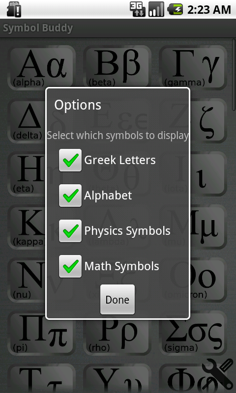 Symbol Buddy - App on Amazon Appstore