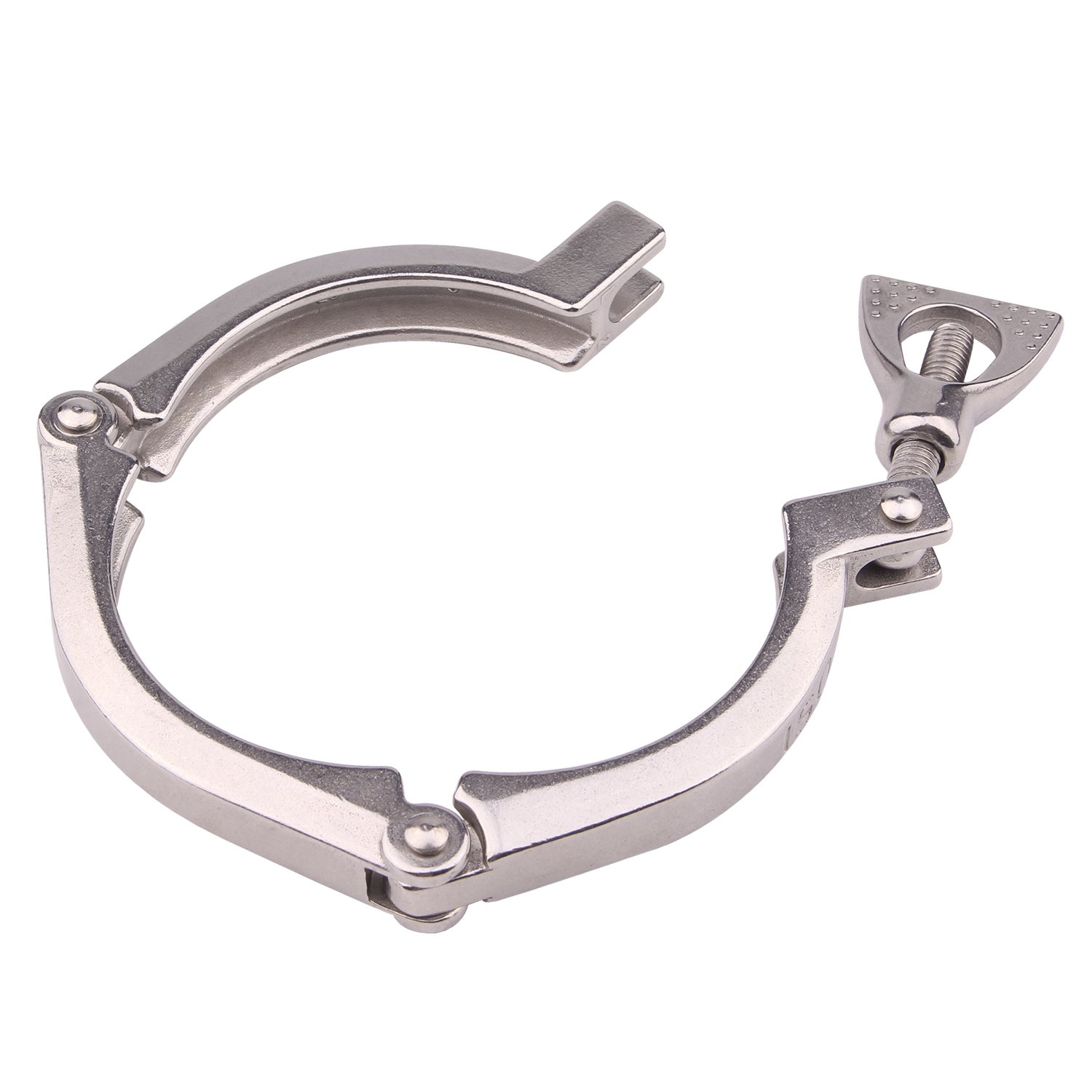 Snapklik.com : DERNORD 3 Inch Three Segment Sanitary Clamp Stainless ...