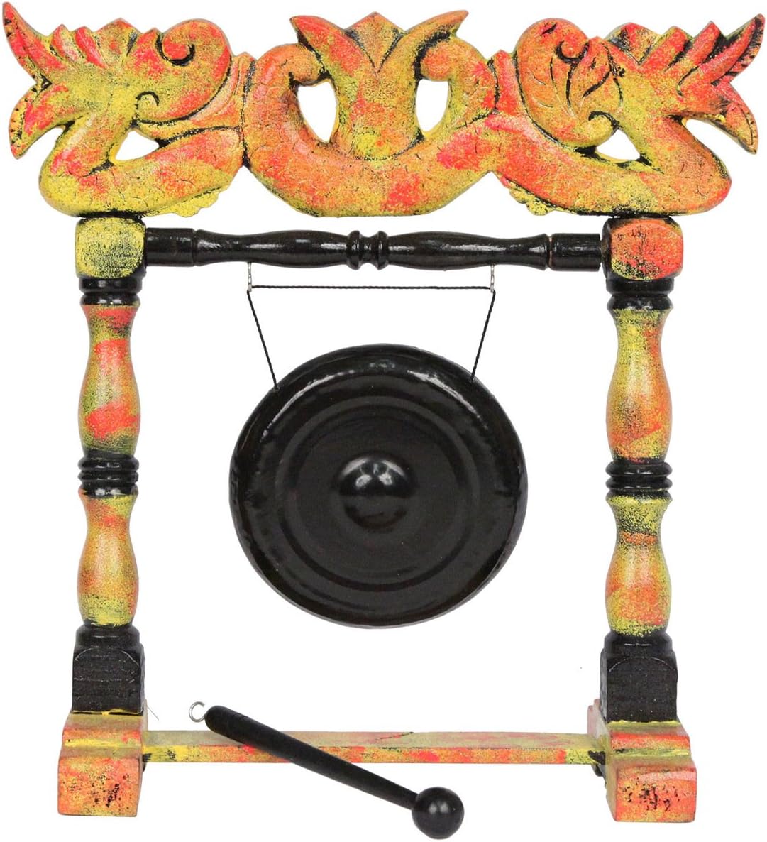 Amazon.com - PoliVaz Decorative Oriental Gong Home Accent
