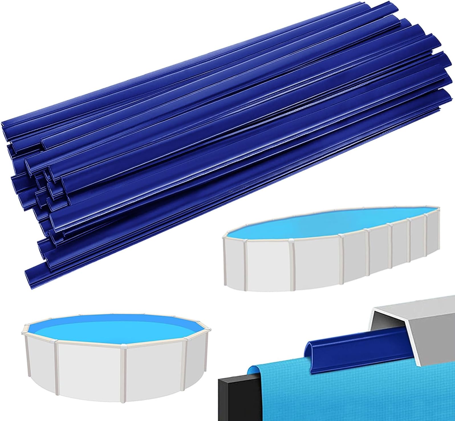 Amazon.com : Lake Effect Pools Coping Strips for 24' Round above Ground ...