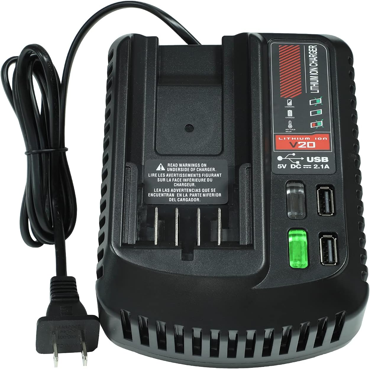 CRAFTSMAN V60* Battery Charger, 2.0 Amp (CMCB602), Red - Amazon.com