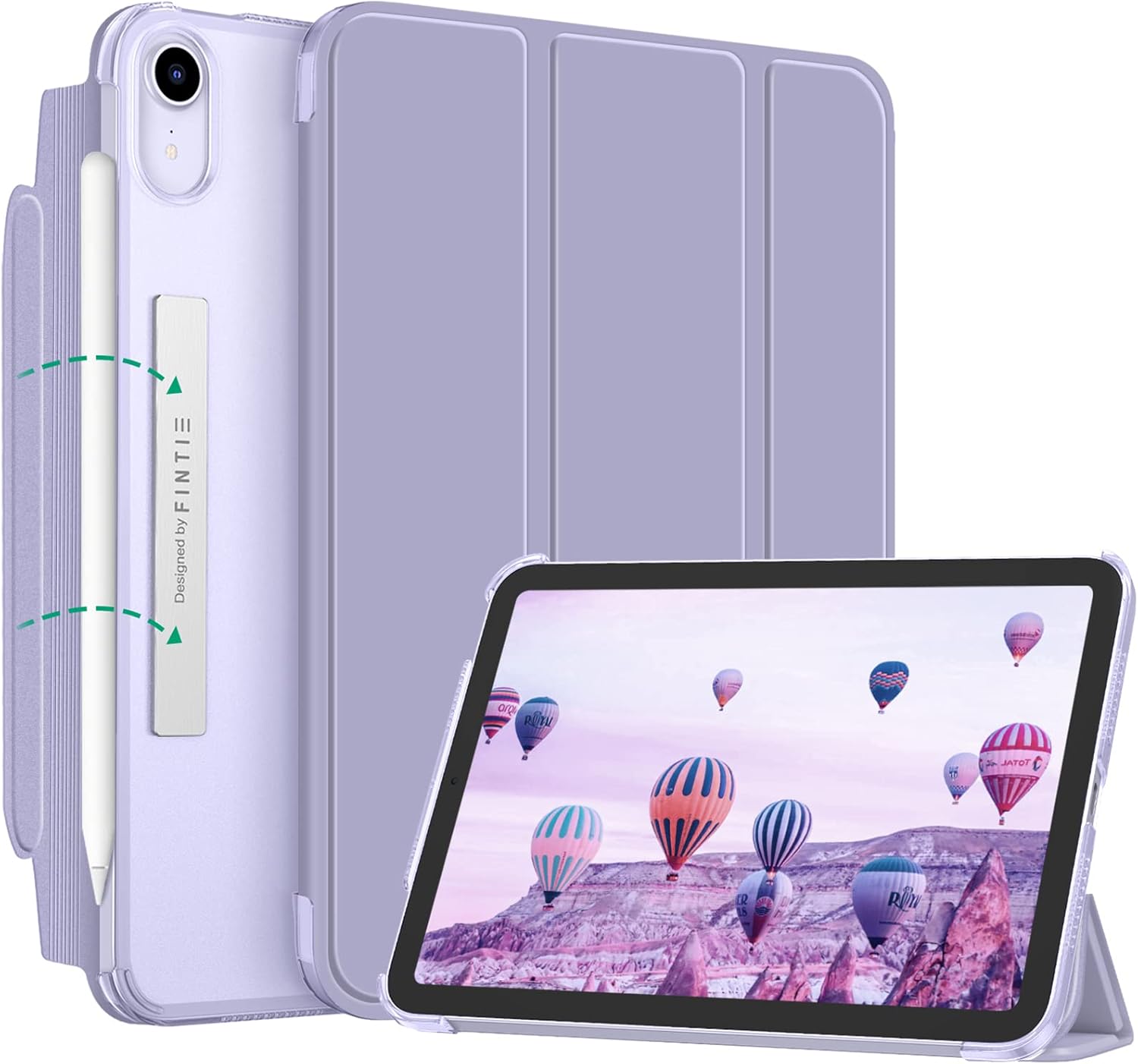 FINTIE Coque pour iPad Mini 7 2024 (A17 Pro) / iPad Mini 6 2021 8.3 ...