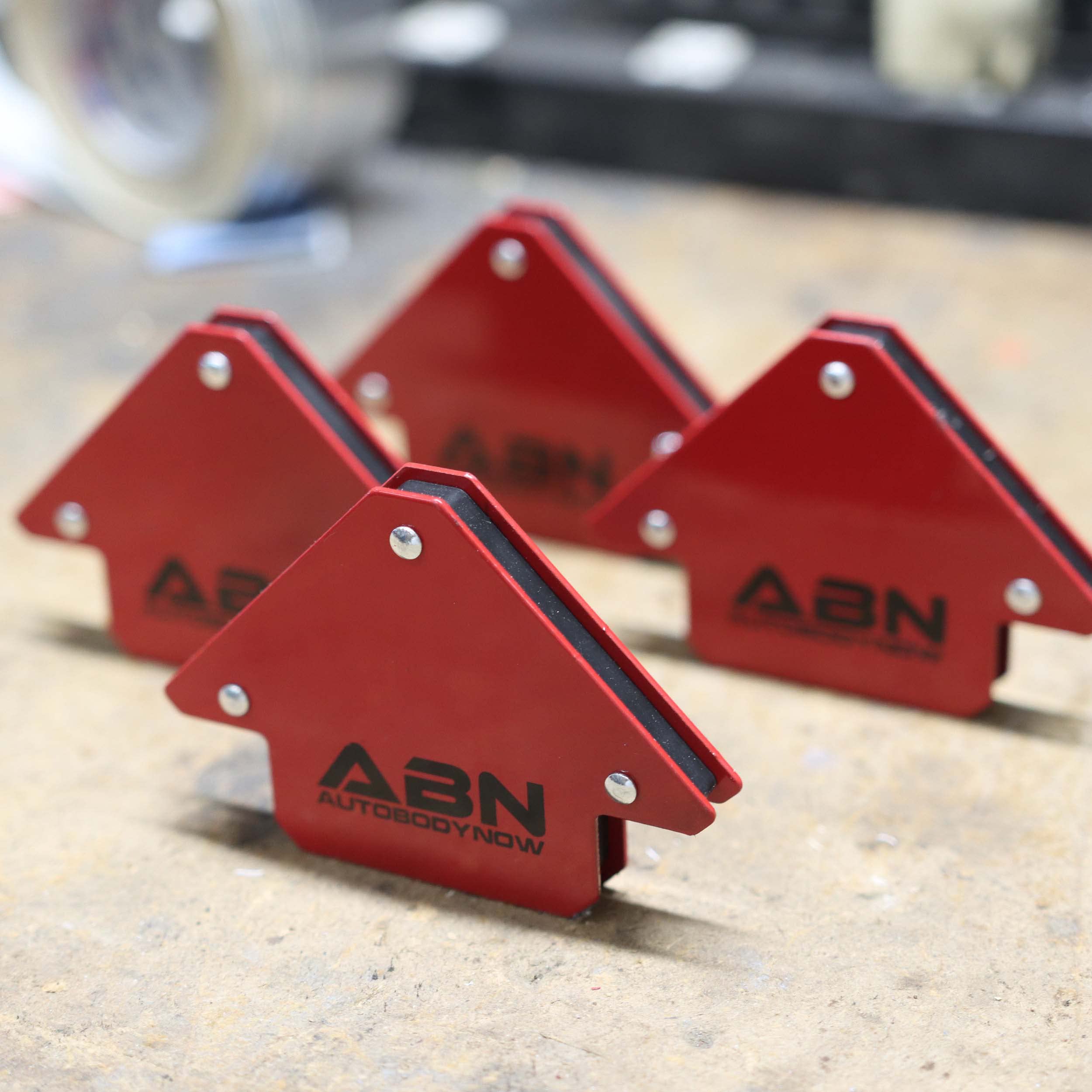 Snapklik.com : ABN Arrow Welding Magnet Fabrication Holder Set - 4pk ...