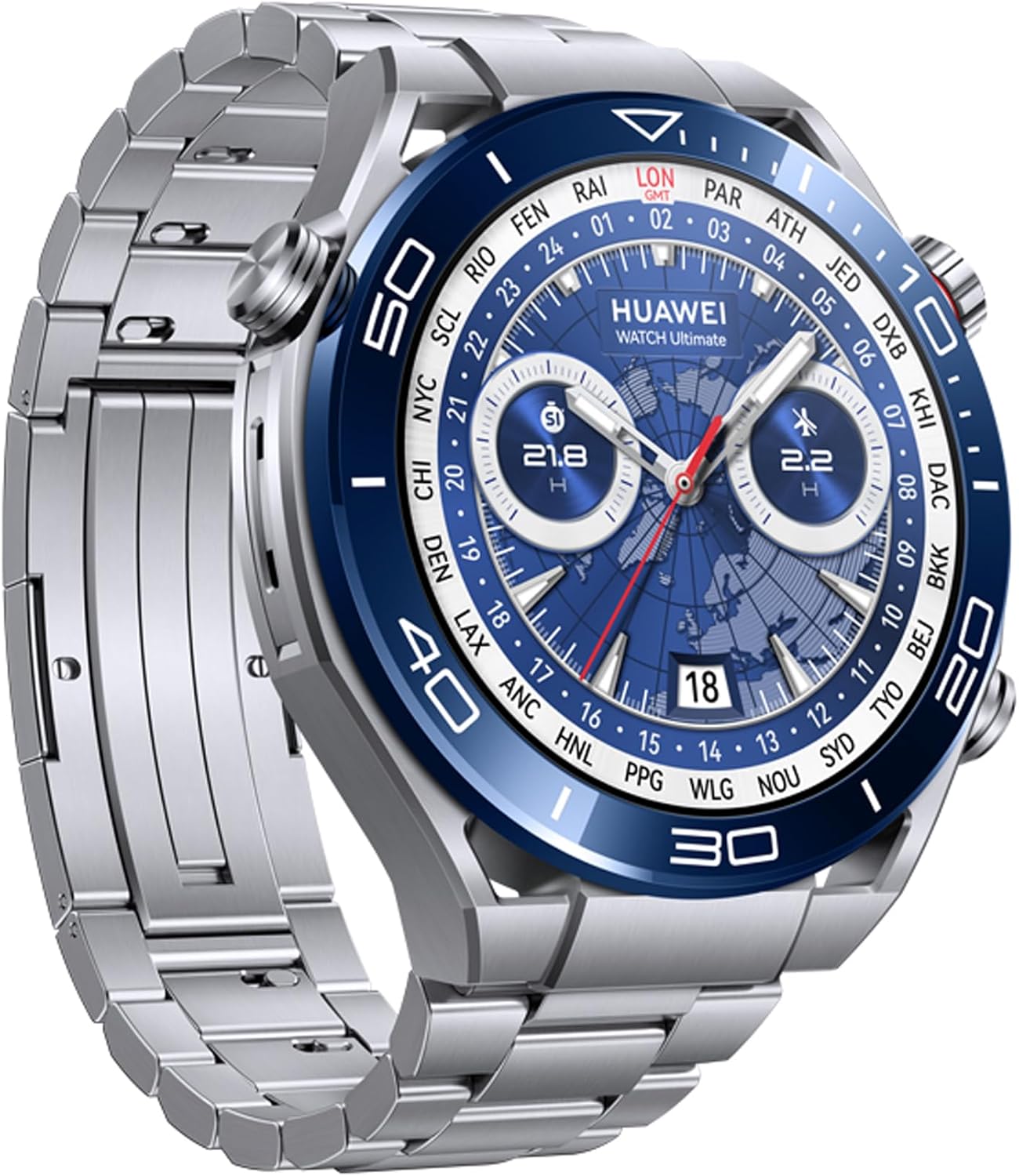 HUAWEI WATCH Ultimate Smartwatch, Innovativa lega Liquid Metal ...