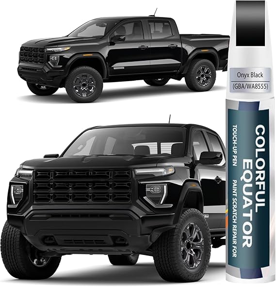 Amazon.com: Onyx Black/Void Black(GBA/WA8555) Touch Up Paint for GMC, Car Paint Pen Scratch ...