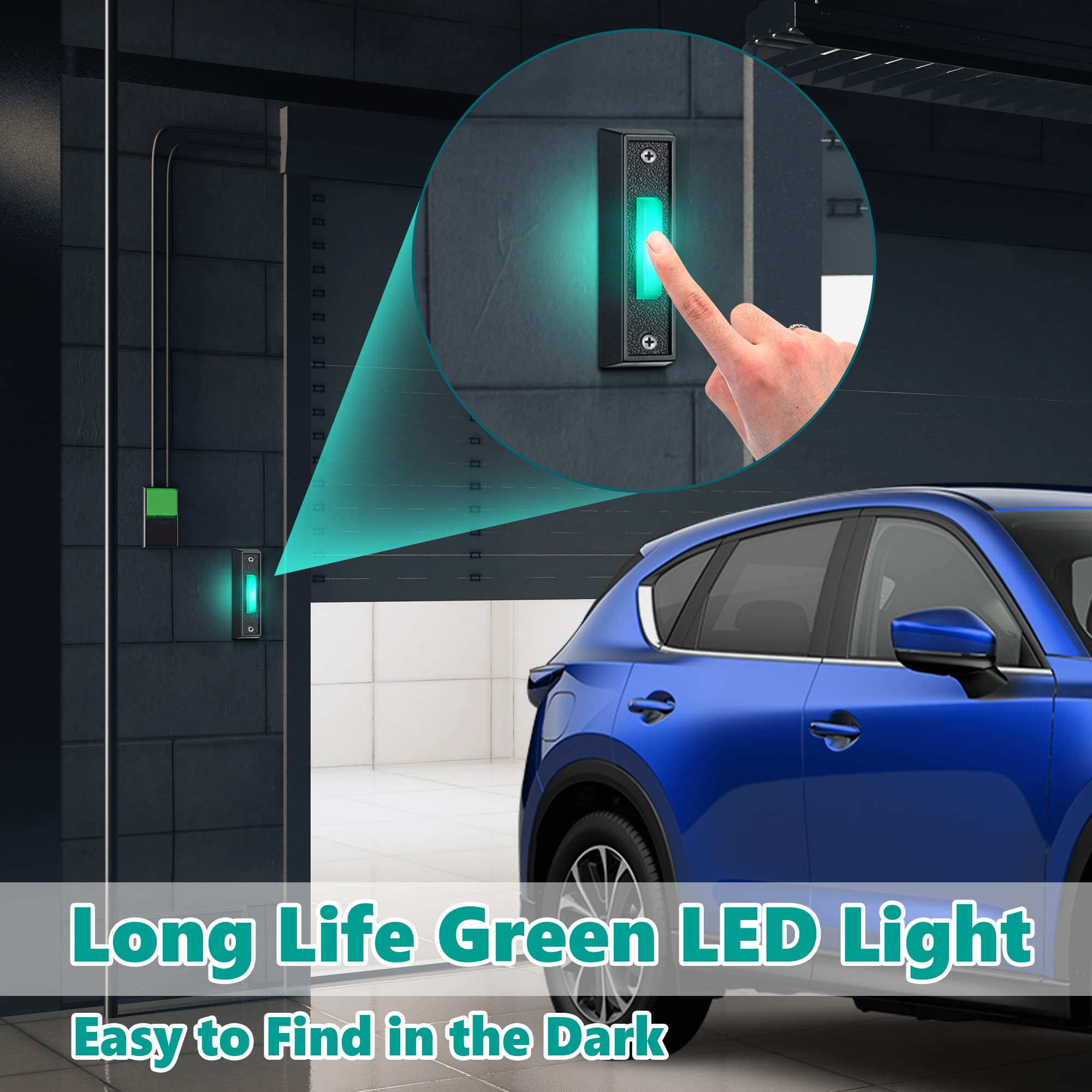 Snapklik.com : Saillong LED Lighted Doorbell Button Wired, Door Bell ...