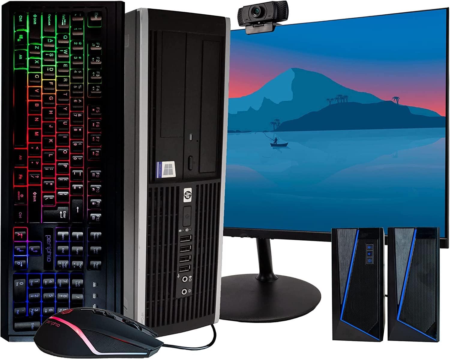 Amazon.com: HP Elite Desktop Computer, Intel Core i5 3.2 GHz, 8 GB RAM ...