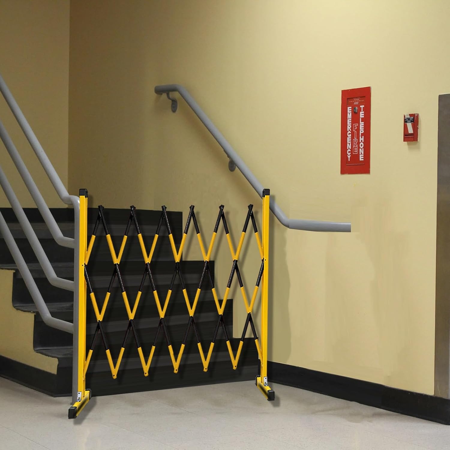 Amazon.com: Expandable Barricade Industrial Expandable Metal Barricade ...