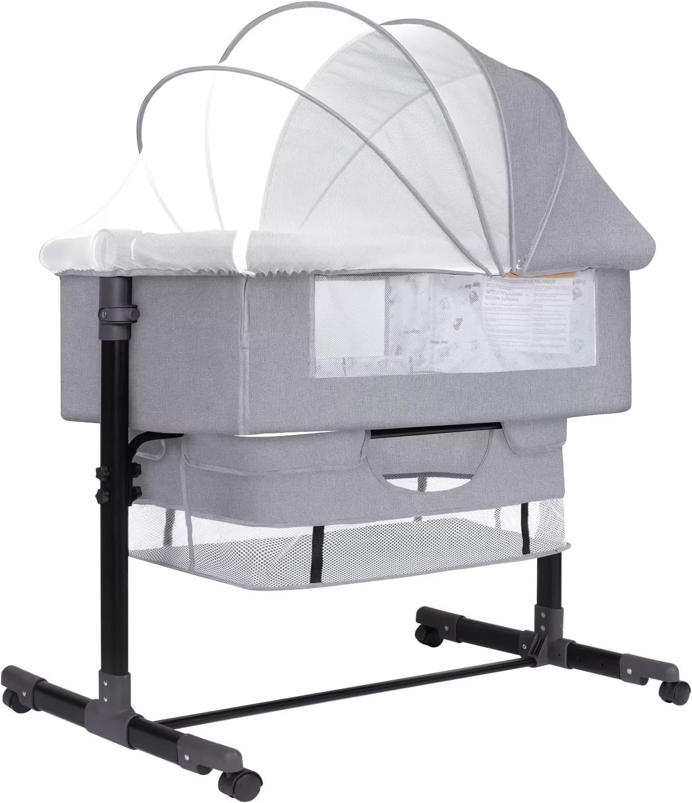 Amazon.com: RICUTON Bassinet Bedside Sleeper, 3 in 1 Bedside Bassinet ...