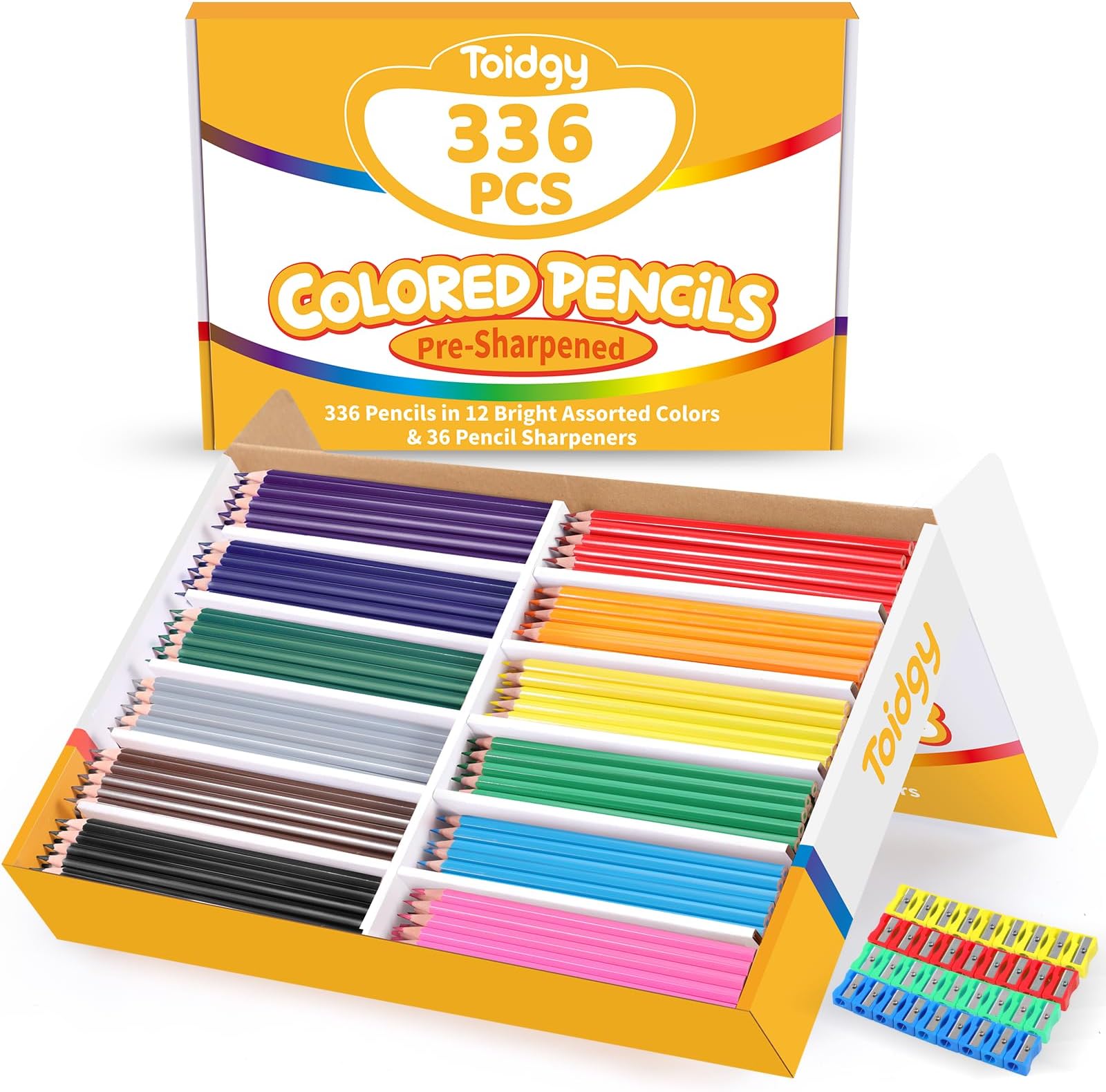 Amazon.com: Crayola Colored Pencils Classpack (240 Ct), Bulk Classroom ...