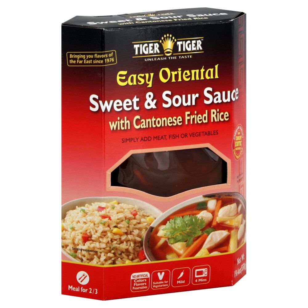 Amazon.com : Tiger Tiger Sweet & Sour with Cantonese Fried Brown Rice ...